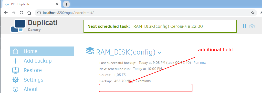 Add a short description to backup filesets · Issue #3869 · duplicati/duplicati · GitHub