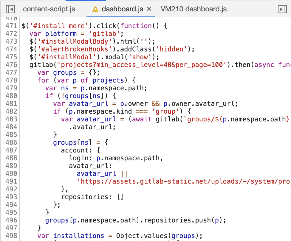 No Projects Shown In Dashboard for GitLab · Issue #2807 · renovatebot ...