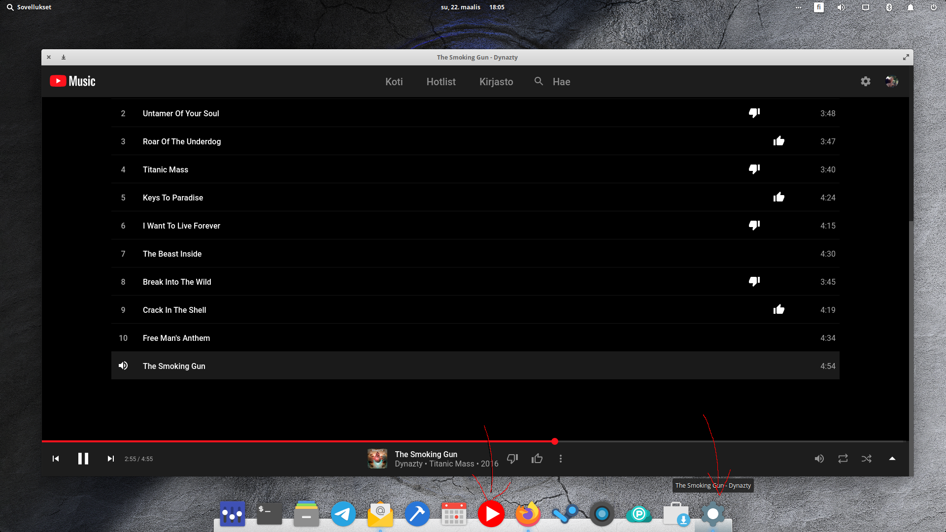 Bug: Ytmdesktop-app opening app on unspecified icon instead of attached ...