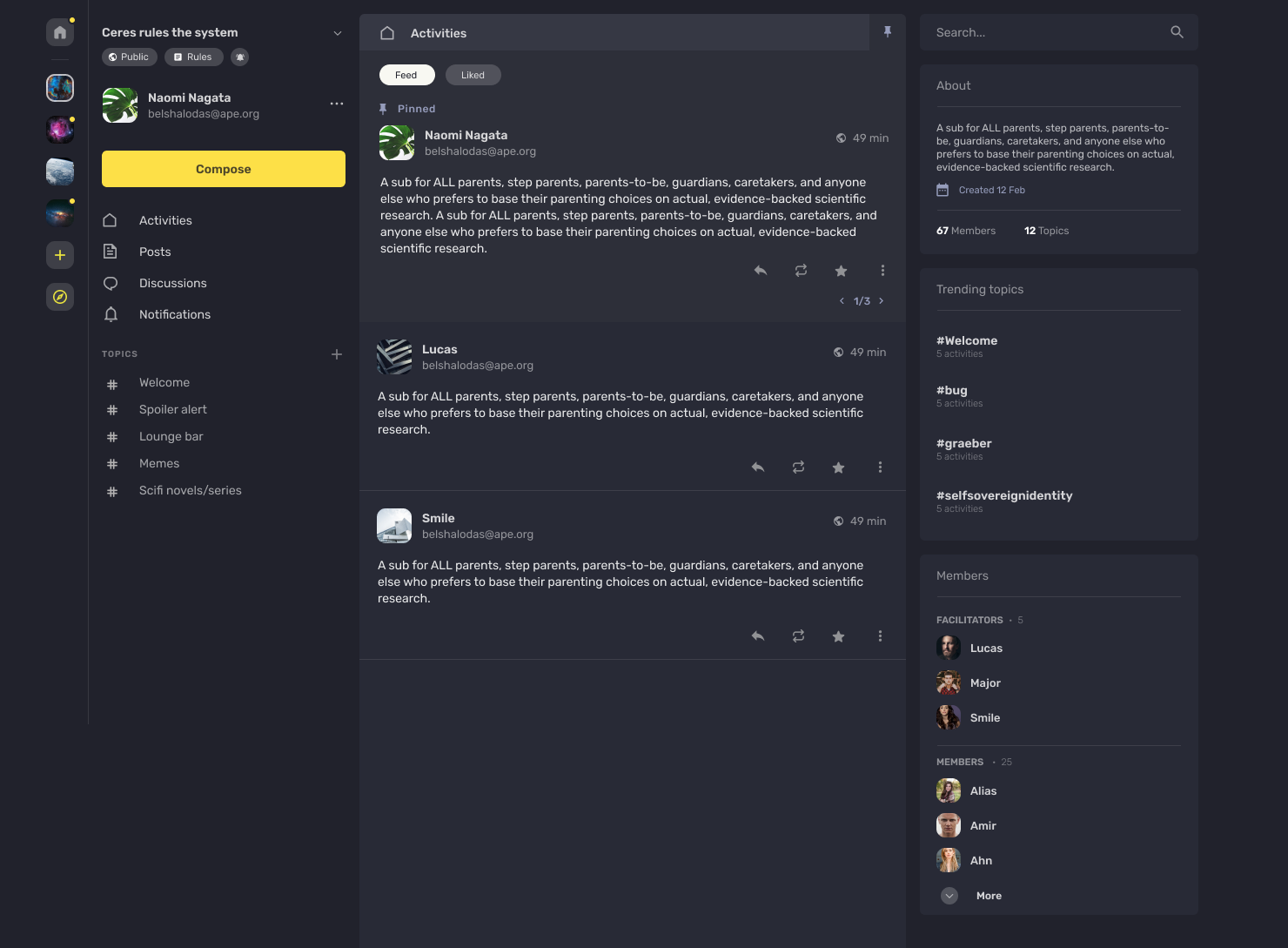 Group mockups and main requirements · Issue #470 · bonfire-networks/bonfire-app · GitHub