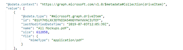 downloadUrl not in the properties of driveItem when using search · Issue #201 · microsoftgraph ...