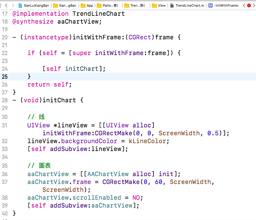 图表的结构能够显示，线跟左侧的值显示不出来 · Issue #882 · AAChartModel/AAChartKit · GitHub
