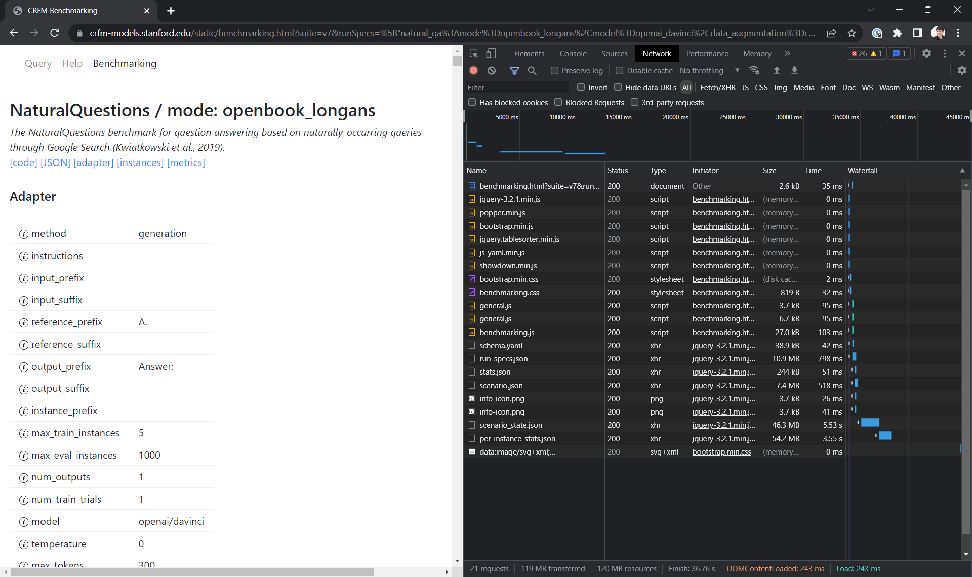 Some scenario pages are too large (>100 MB) · Issue #1024 · stanford-crfm/helm · GitHub