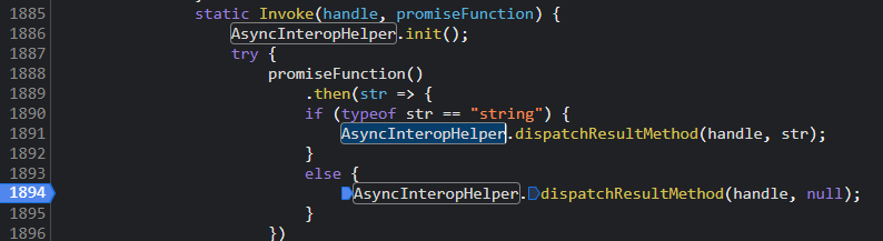 Wasm Jsinterop Webassemblyruntimeinvokeasync Returns Null If The Underlying Promise Does