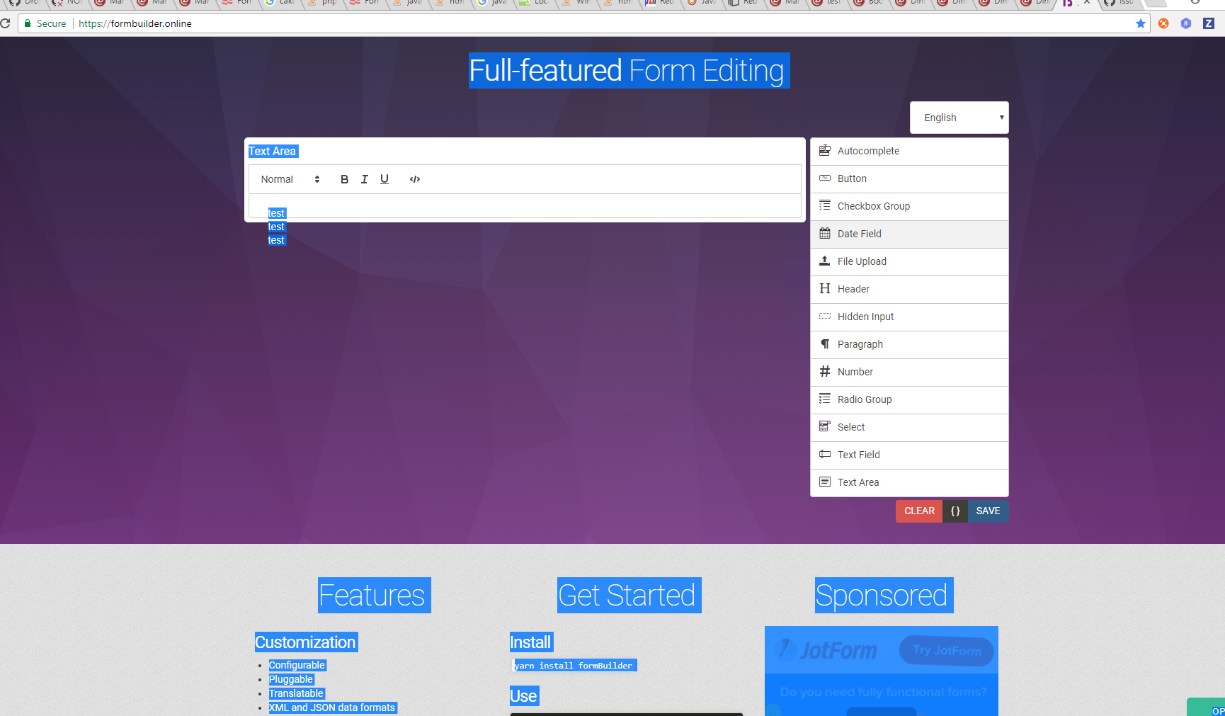 quill editor looks wrong · Issue #677 · kevinchappell/formBuilder · GitHub