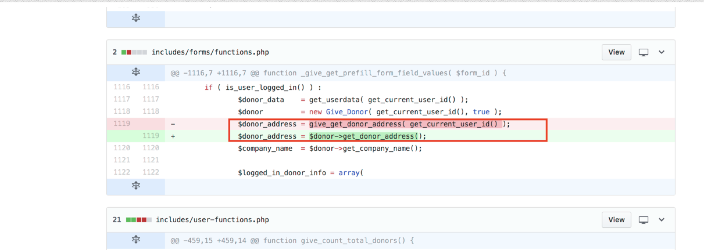 refactor: remove duplicate code for fetching donor address · Issue #3253 · impress-org/givewp ...