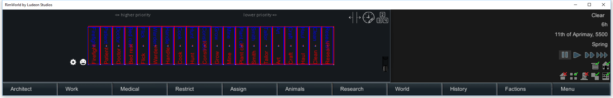 [b18] UI scale causes work labels to be displayed outside the work tab · Issue #77 · fluffy-mods ...