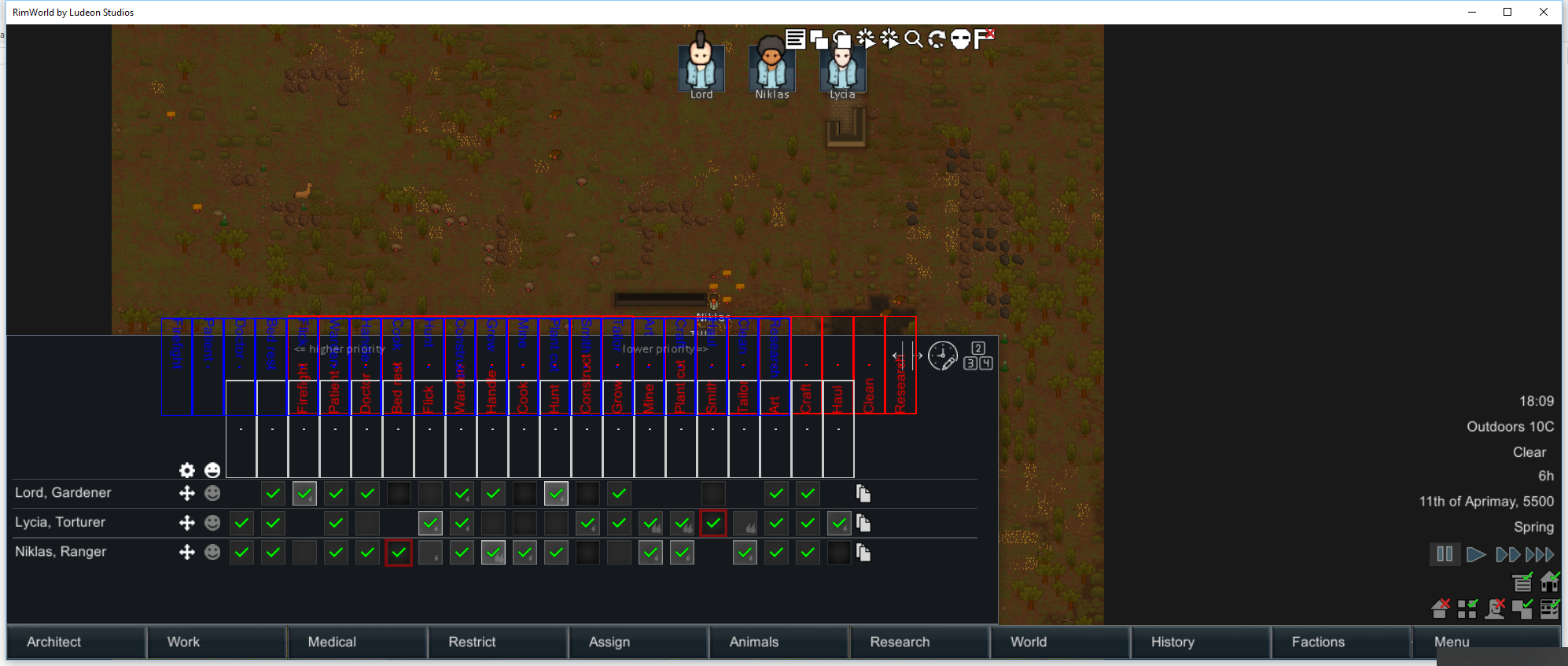 [b18] UI scale causes work labels to be displayed outside the work tab · Issue #77 · fluffy-mods ...