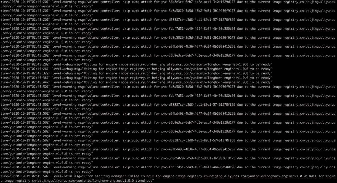 [BUG] Error starting manager: failed to wait for engine image · Issue ...