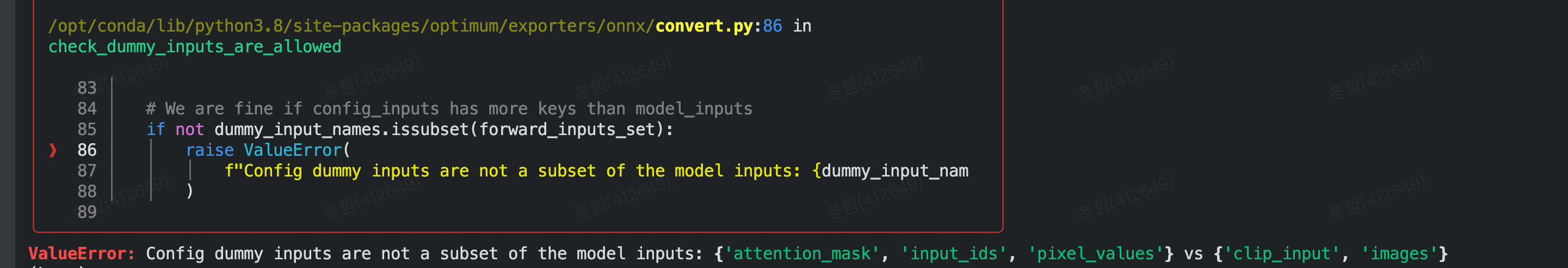 Different defination parameters of safety_checker module · Issue #1378 · huggingface/optimum ...