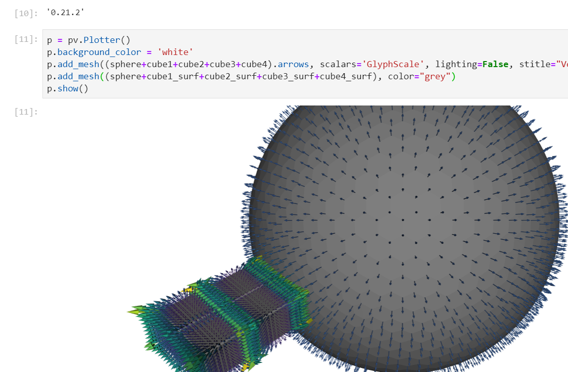 Regressions on plots with latest version of pyvista (0.21.3) · Issue ...