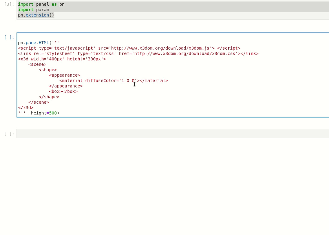 X3D support · Issue #503 · holoviz/panel · GitHub