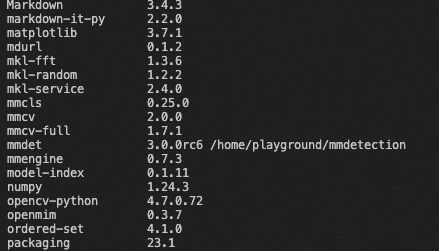 复现mmtracking_open_detection的库版本问题 · Issue #120 · open-mmlab/playground · GitHub