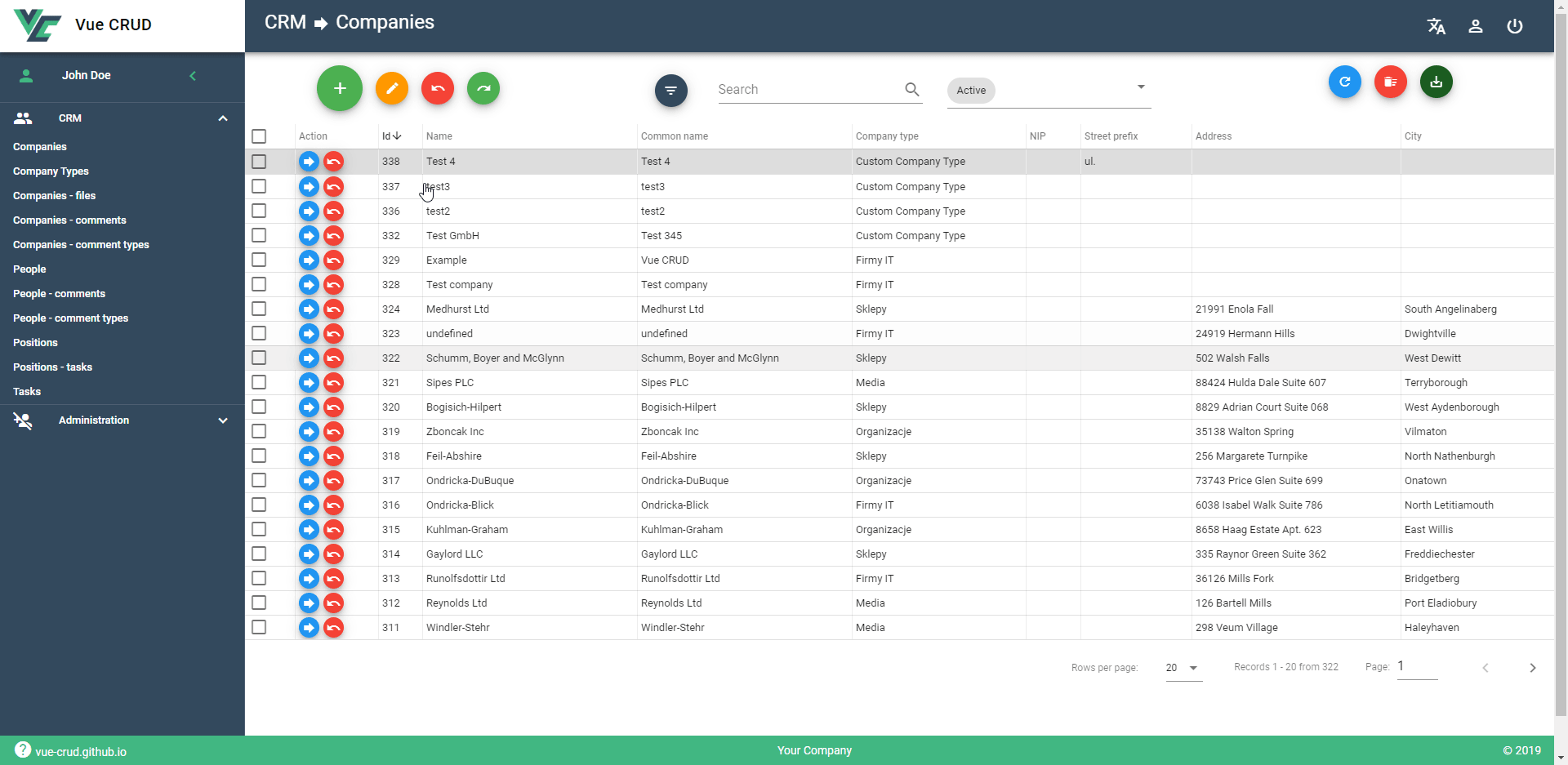 GitHub - what-crud/vue-crud: Vue.js based REST-ful CRUD system