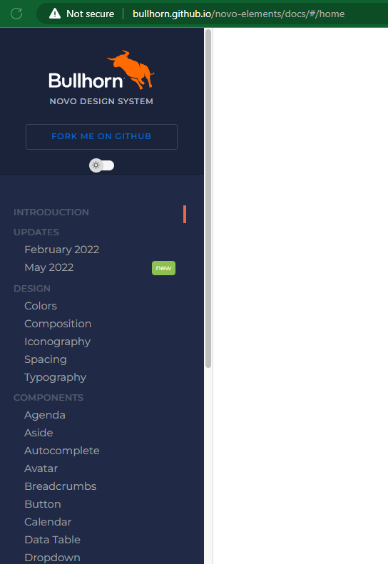 Documentation page not updated · Issue #1404 · bullhorn/novo-elements ...