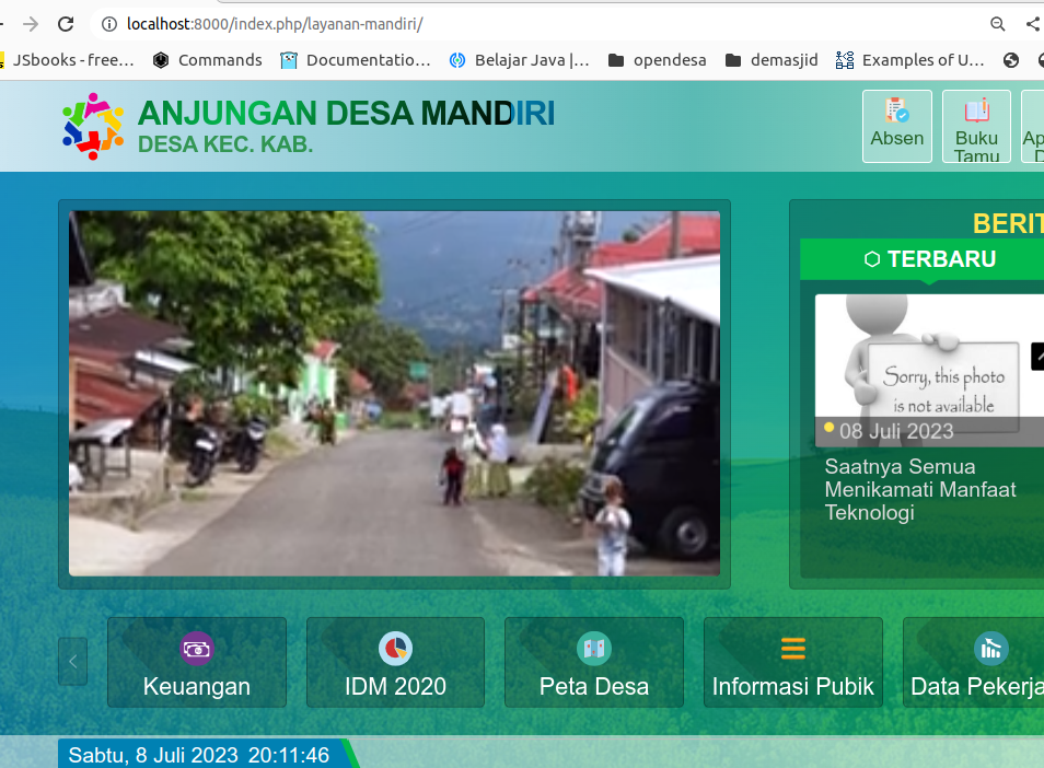 Bug/error: Identitas desa tidak tampil pada anjugan mandiri · Issue #6865 · OpenSID/OpenSID · GitHub