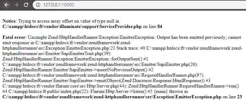 Flarum Beta 10, 11 Not Support in PHP 7.4.1 · Issue #1980 · flarum/framework · GitHub