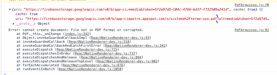 url firebase storage not charge · Issue #331 · wonday/react-native-pdf · GitHub
