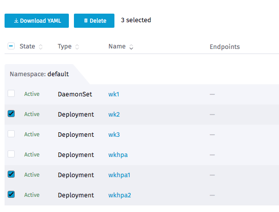 Improve bulk action behavior · Issue #597 · rancher/dashboard · GitHub
