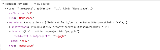 ProjectId is ignored when a namespace has multiple labels or when ...