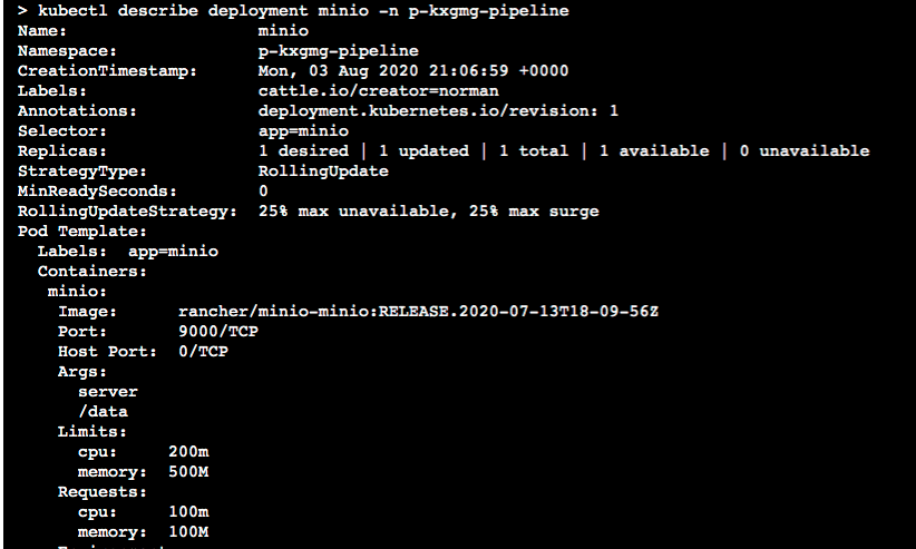 Update Minio and minio-go in rke-tools to latest version · Issue #27467 ...