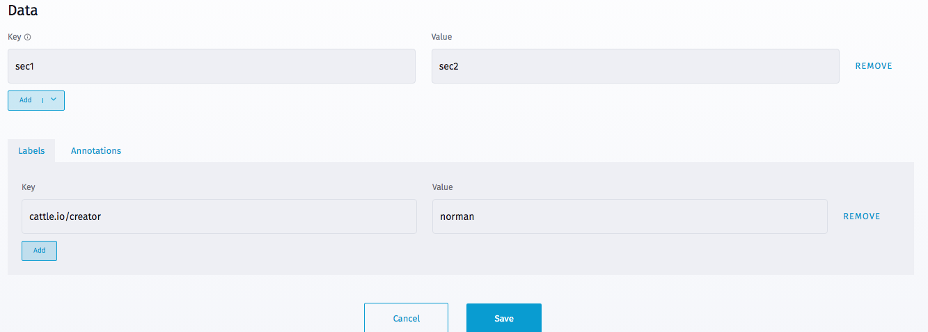Determine list of labels/annotations that can't be edited in edit and implement disabled for ...