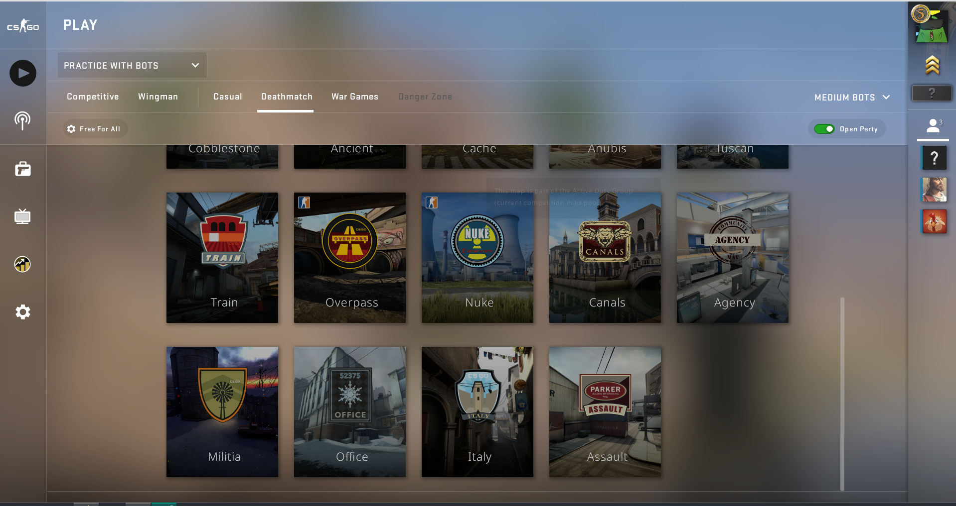 not able to see the bottom bar in steam-counter strike global offensive · Issue #2004 ...