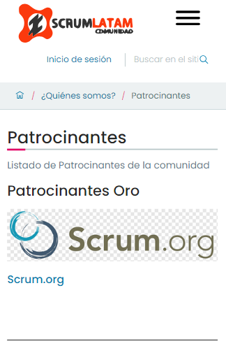 📃[UX/UI] Mostrar información de ¿Quiénes somos? · Issue #106 · ScrumLATAMComunidad ...