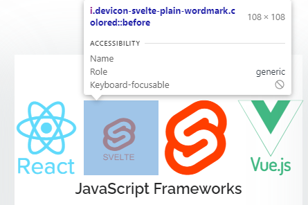 [BUG] Svelte Wordmark icon is too small · Issue #1213 · devicons/devicon · GitHub