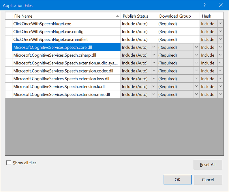 ClickOnce deployment --> missing dlls · Issue #1451 · Azure-Samples ...