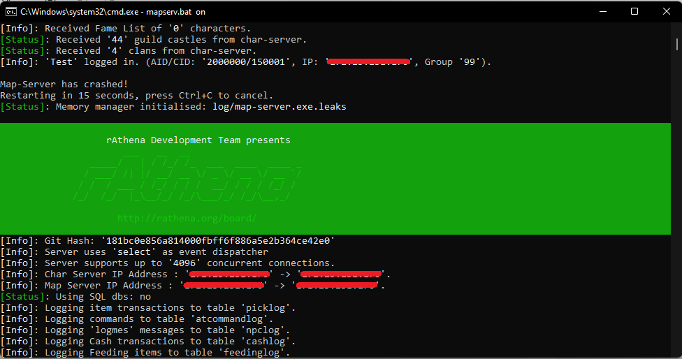Map Server Crashed when changing specific job · Issue #6570 · rathena/rathena · GitHub