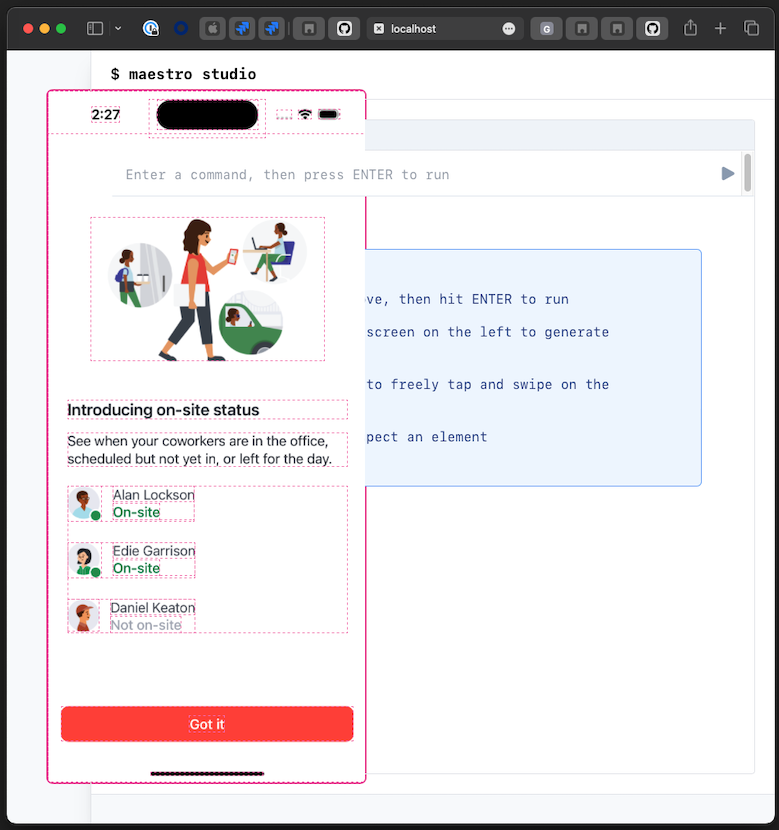 [Maestro 1.21.0] Maestro studio does not render correctly on safari · Issue #678 · mobile-dev ...
