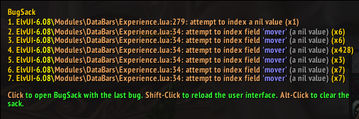 Movers Error · Issue #804 · ElvUI-WotLK/ElvUI · GitHub