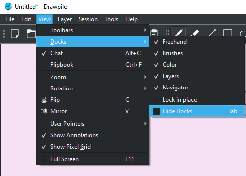 toolbars gone · Issue #1026 · drawpile/Drawpile · GitHub