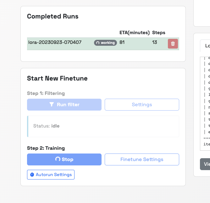[finetune] Cannot stop working finetune · Issue #117 · smallcloudai/refact · GitHub