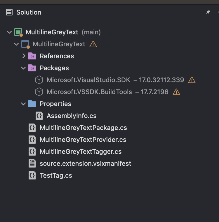 [bounty] Minimal Visual Studio (classic) example of inline completion ...