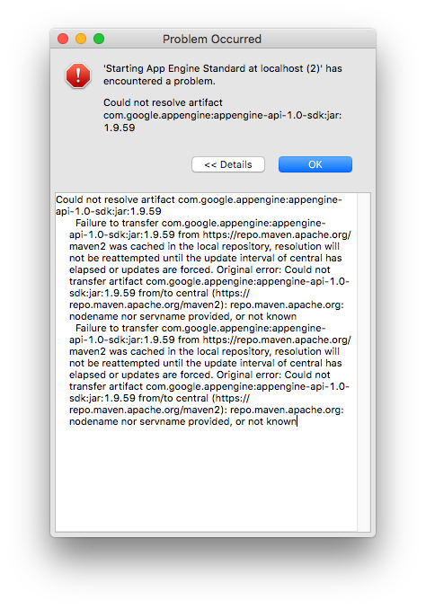 Can't run/debug App Engine on local server · Issue #2737 ...