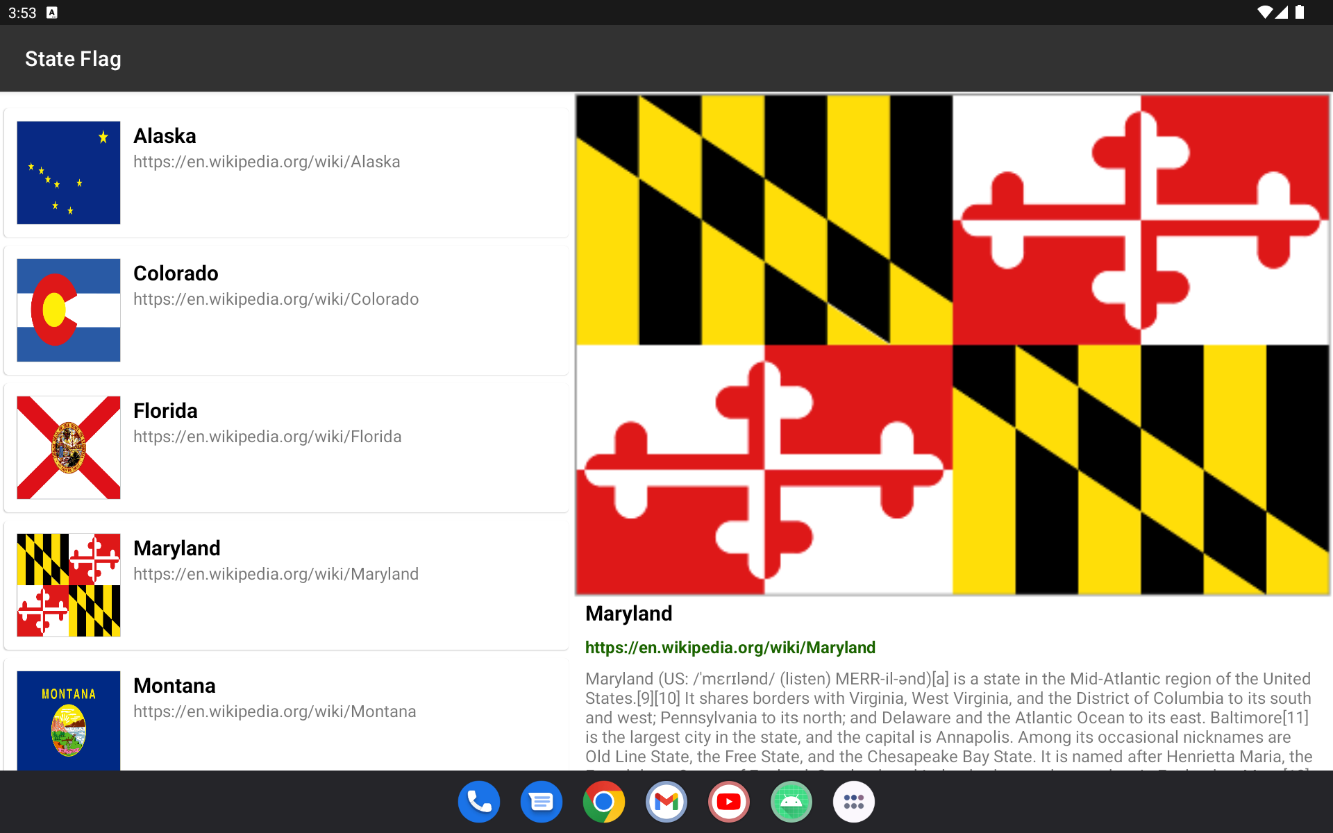 GitHub - CJMobileApps/state-flag-android: This is an Android app that ...