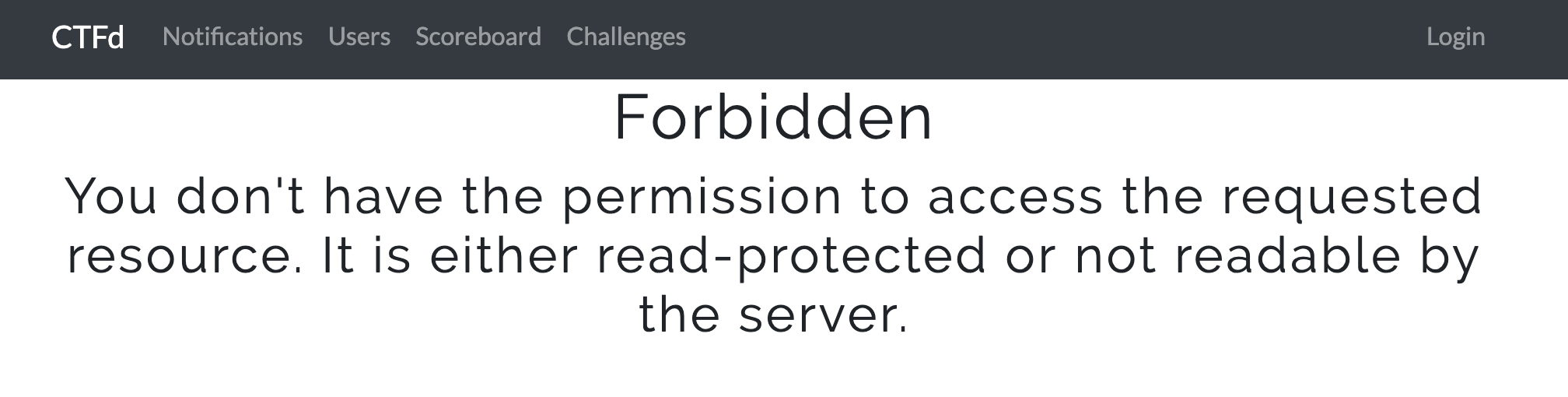 CTFd permission error by using custom Vagrant · Issue #961 · CTFd/CTFd · GitHub