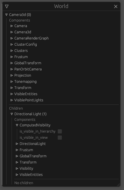`Directional Light`'s computed_visiblity becomes false when it becomes ...