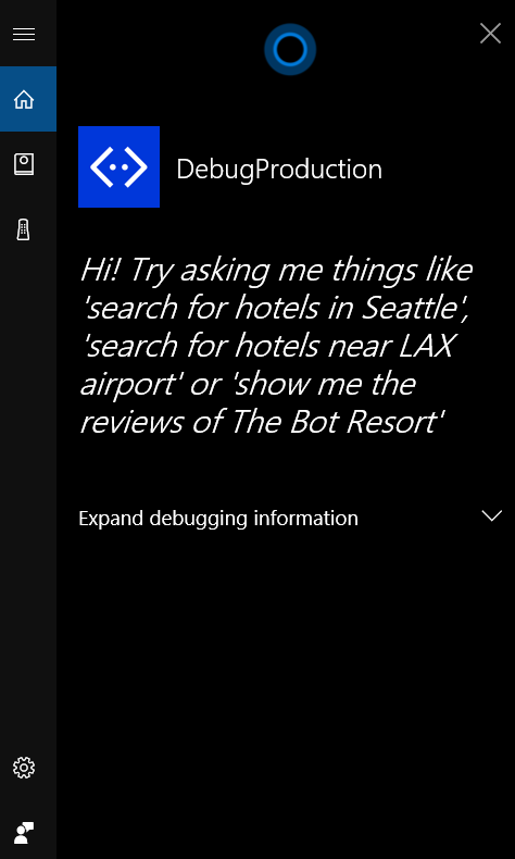 [Question] LUIS Bot not working on Cortana · Issue #2930 · microsoft/botframework-sdk · GitHub