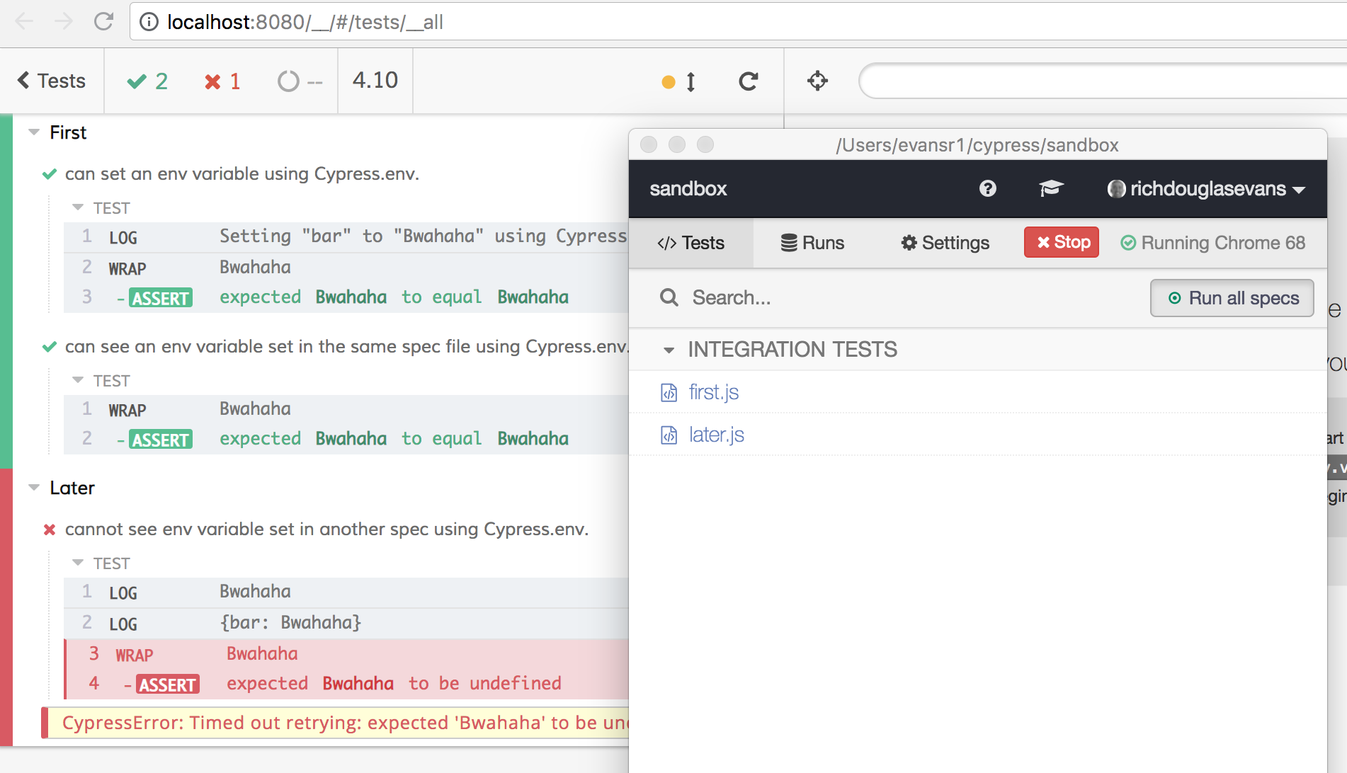 Be Explicit About The Scope Of Cypressenv · Issue 828 · Cypress Iocypress Documentation · Github
