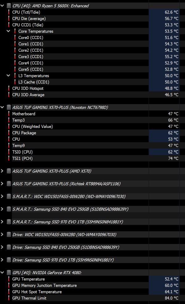 (Question) How to find out missing readings · Issue #1002 · LibreHardwareMonitor ...
