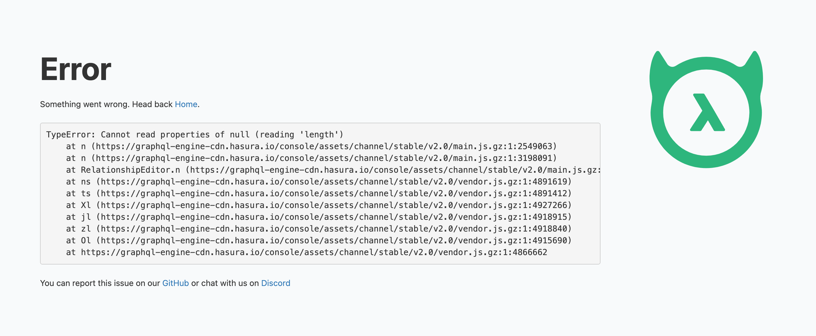 Hasura Console - Error when relationship is based on >1 Foreign Key Column · Issue #8130 ...