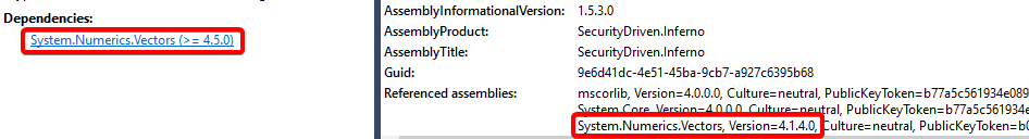 Could not load file or assembly System.Numerics.Vectors.dll · Issue #29 · sdrapkin ...