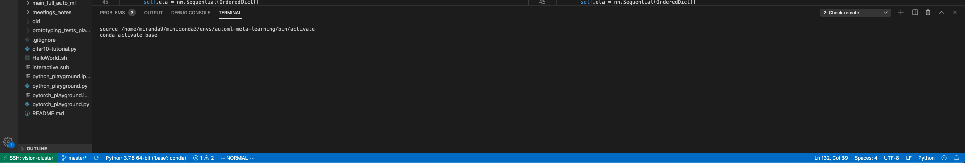 Why does my remote development on VS code opens the check remote option ...