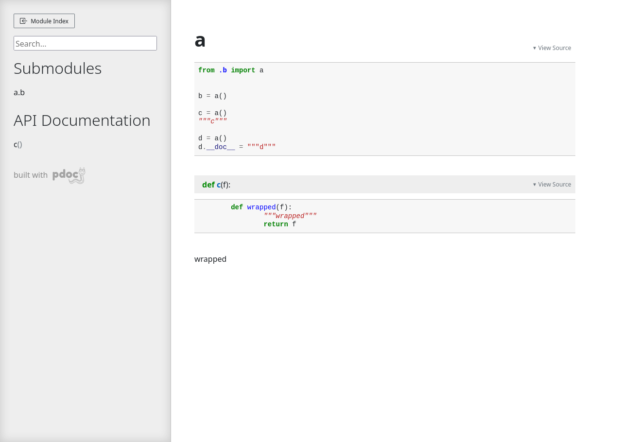 Variables containing functions are not documented · Issue #320 · mitmproxy/pdoc · GitHub