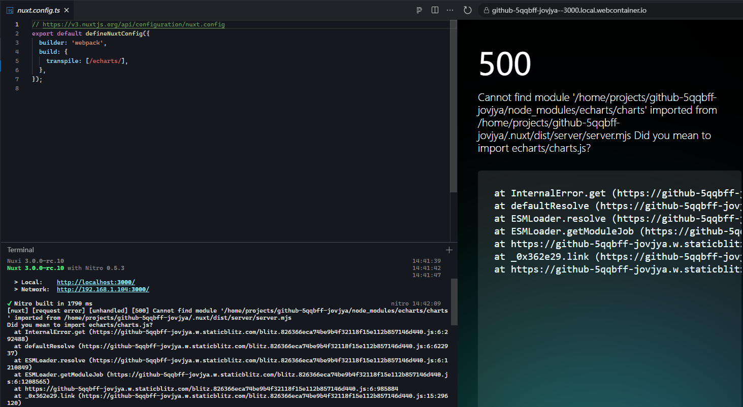 Unable To Import External Vue 3 Component · Nuxt Nuxt · Discussion 16419 · Github