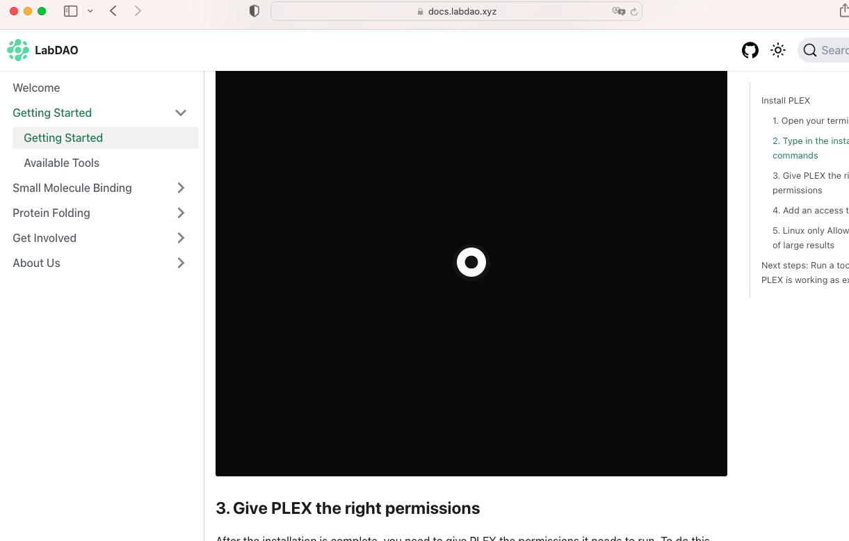 doc animations are not loading · Issue #292 · labdao/plex · GitHub
