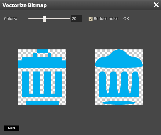 Pixelated vectorizing · Issue #673 · photopea/photopea · GitHub